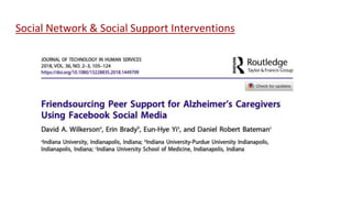 Social support & network | PPTX