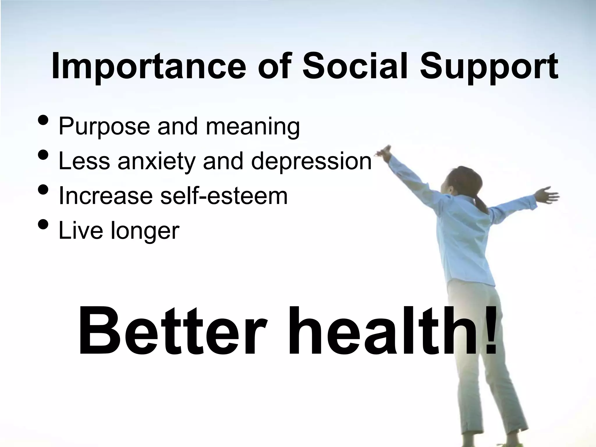 Social support presentation final | PPTX