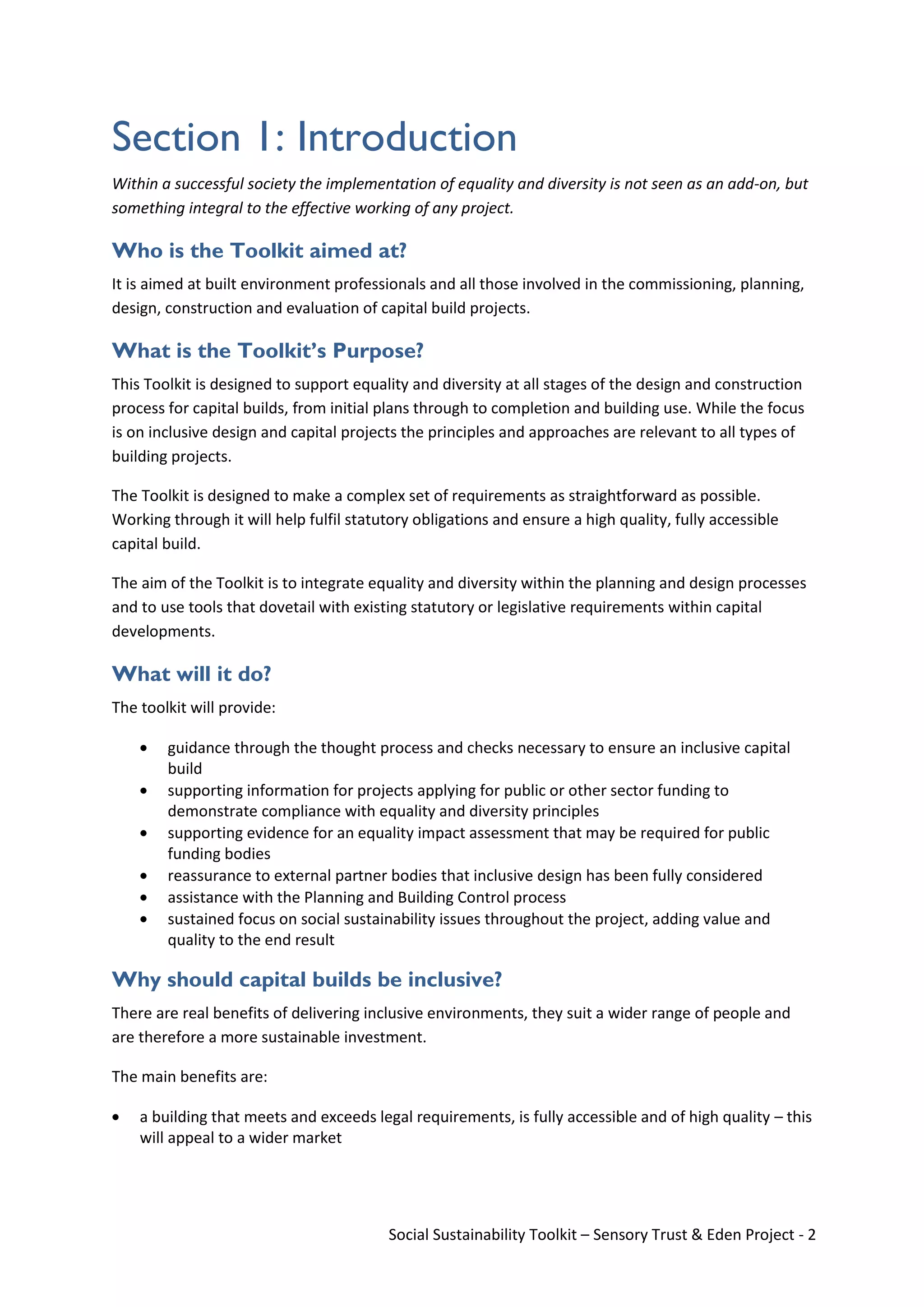 Social Sustainability Toolkit: Inclusive Design - Sensory Therapy ...