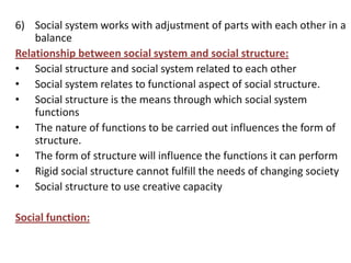 Social system (Sociology) | PPTX