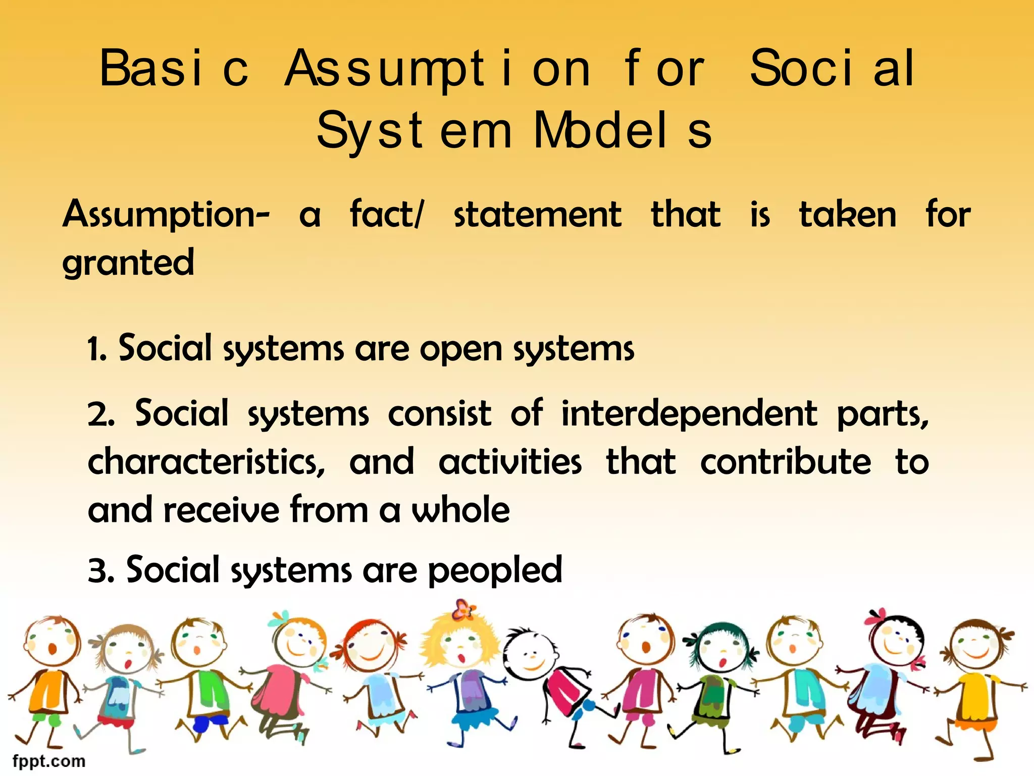 Social system of the school | PPT