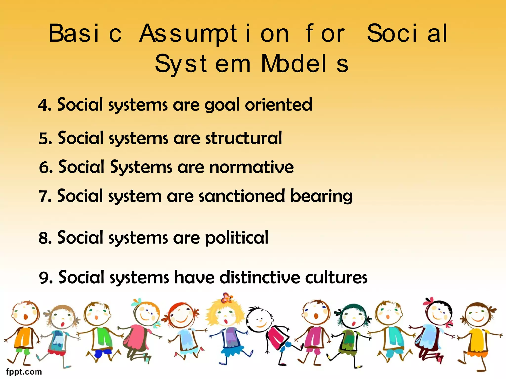 Social system of the school | PPT