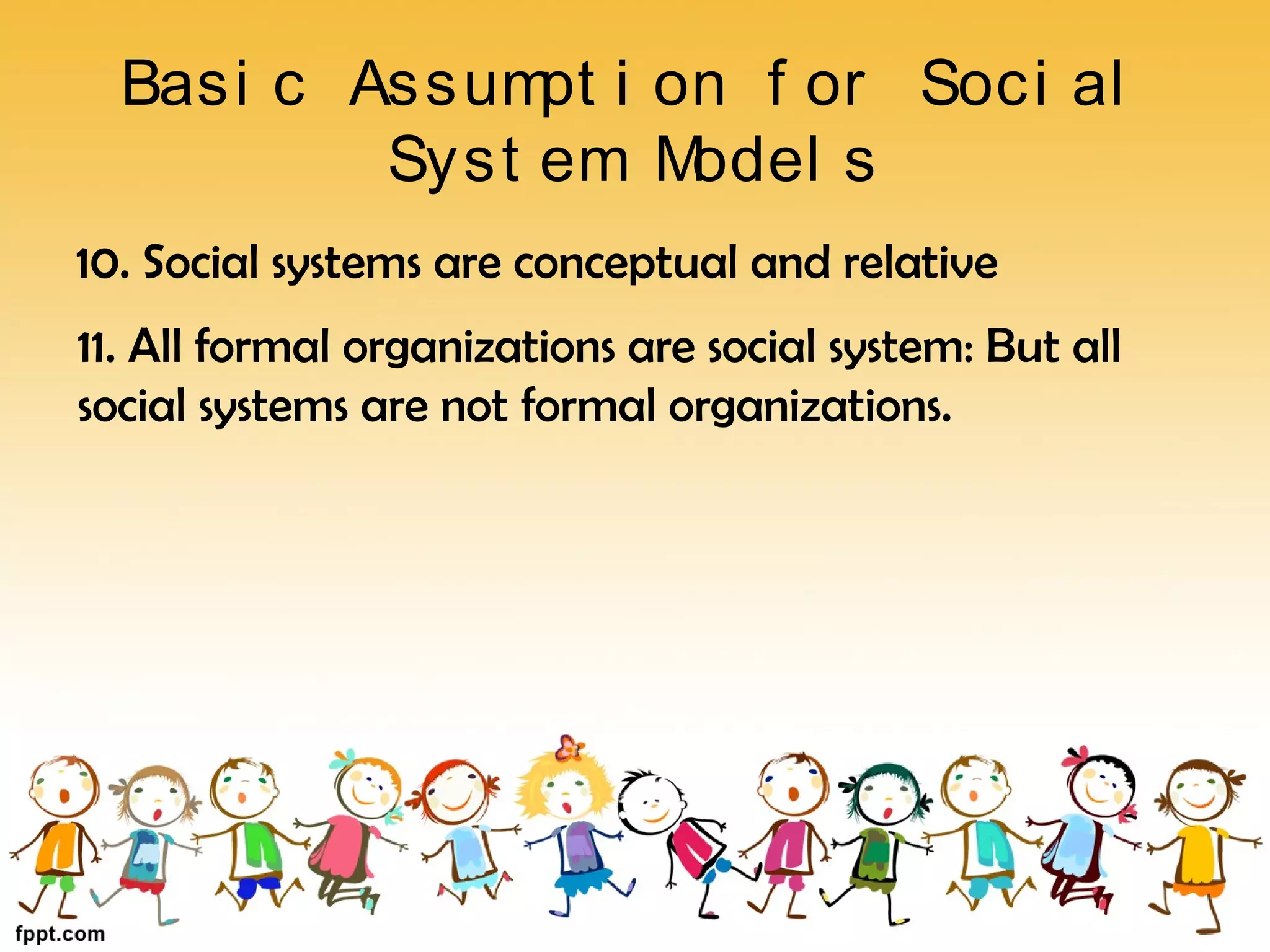 Social system of the school | PPT
