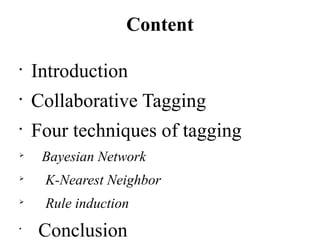 Social tagging and its trend | PPT