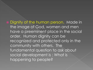 Social teaching 2 | PPT
