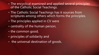 Social teachings of the church pre | PPT