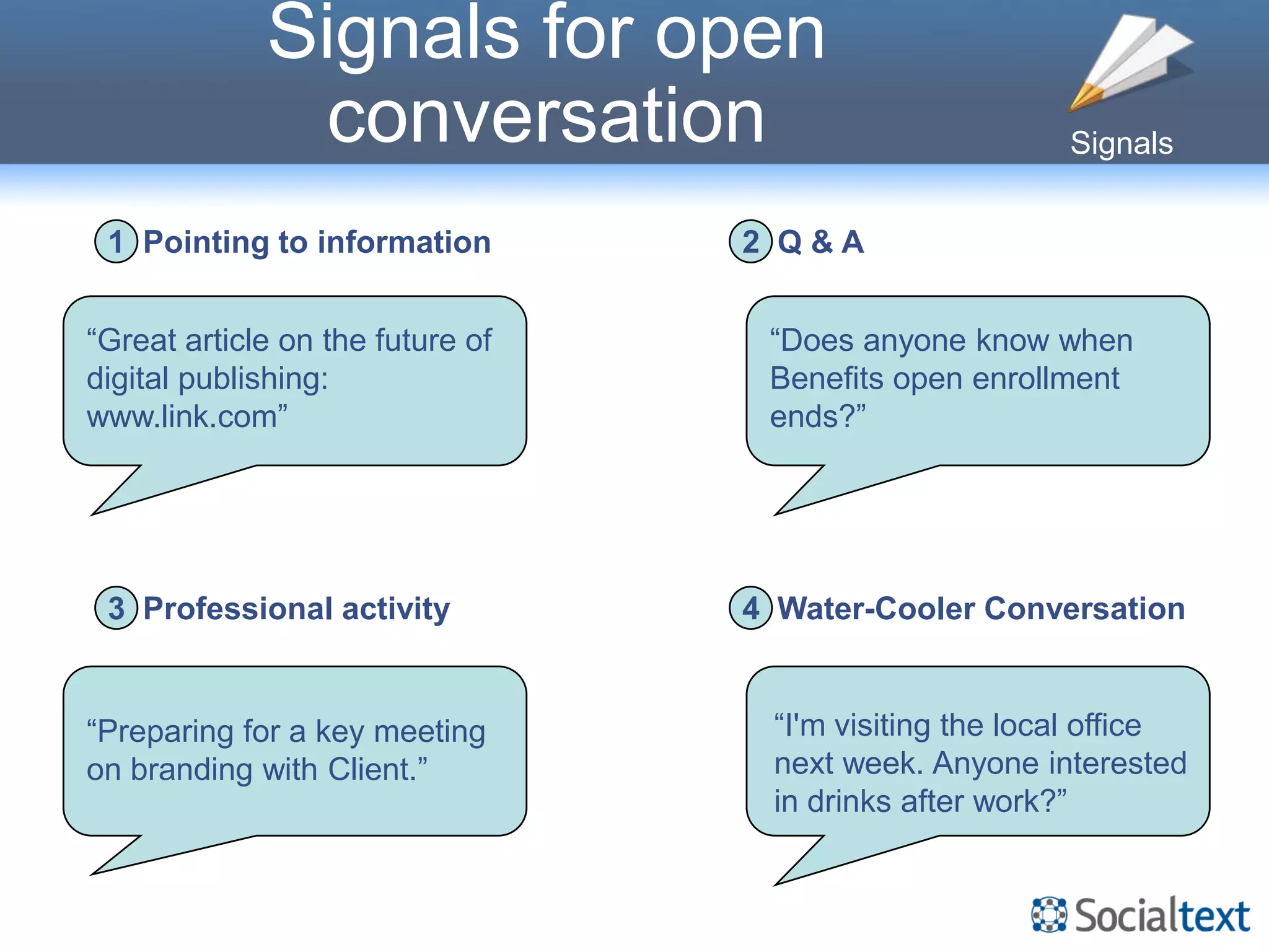 Socialtext 101-training | PPT