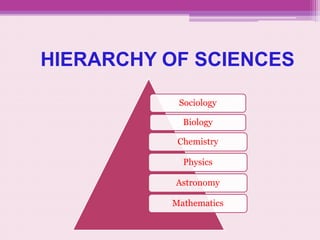 Classical Sociological Theorist (auguste comte) | PPTX