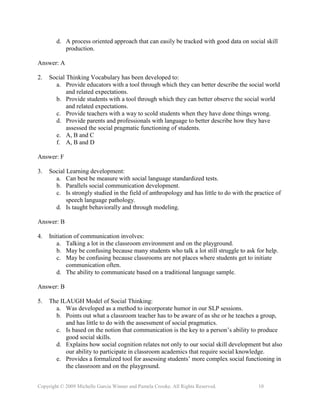 Social Thinking Journal Article | PDF