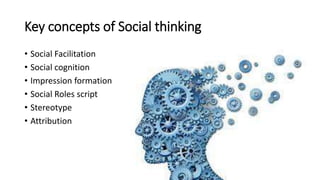 Social thinking & attribution | PPTX