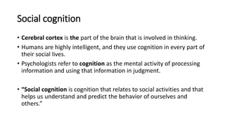 Social thinking & attribution | PPTX