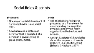 Social thinking & attribution | PPTX