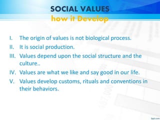 Chapter 11, Social values and beliefs | PPTX