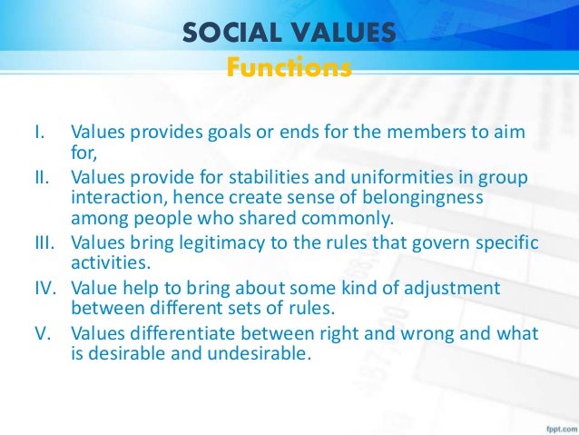 Chapter 11, Social values and beliefs