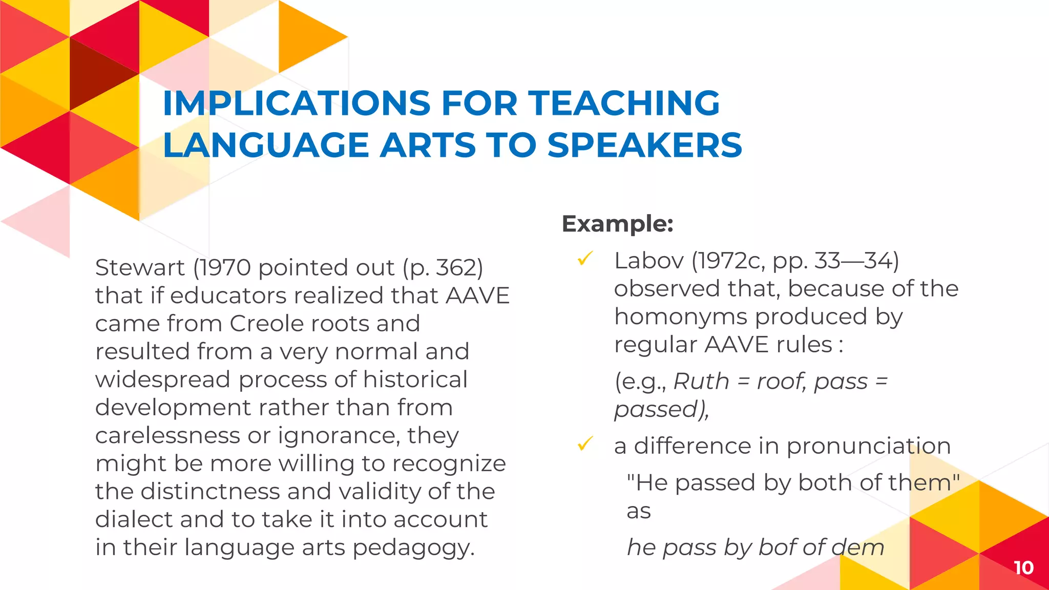 Social variation (SLT) | PPTX