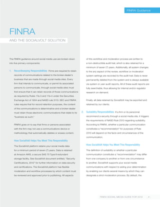 SocialVolt FINRA Guideance Whitepaper | PDF