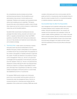 SocialVolt FINRA Guideance Whitepaper | PDF