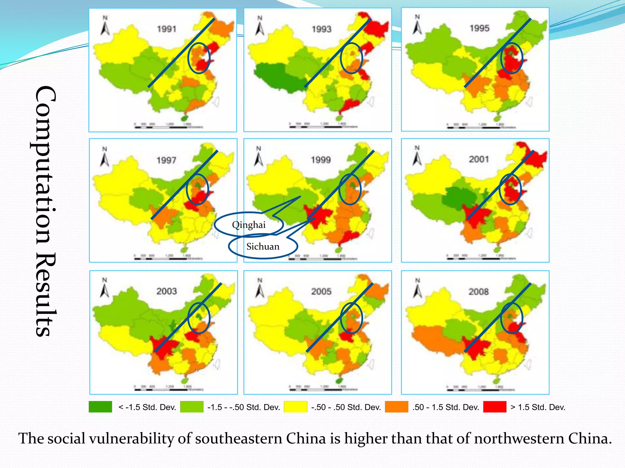 Social vulnerability to natural hazards in China | PPT