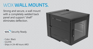 Wall Mounts from Great Lakes Data Racks & Cabinets. | PPT