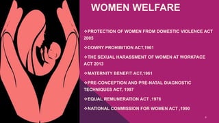 social welfare programmes of India and their schemes | PPTX