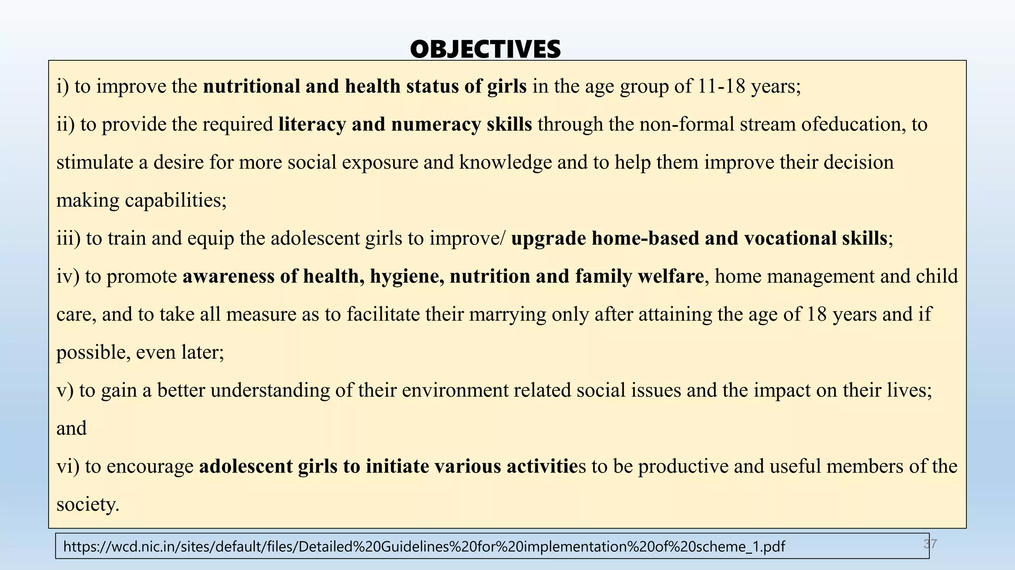 Social welfare programs in India | PPT