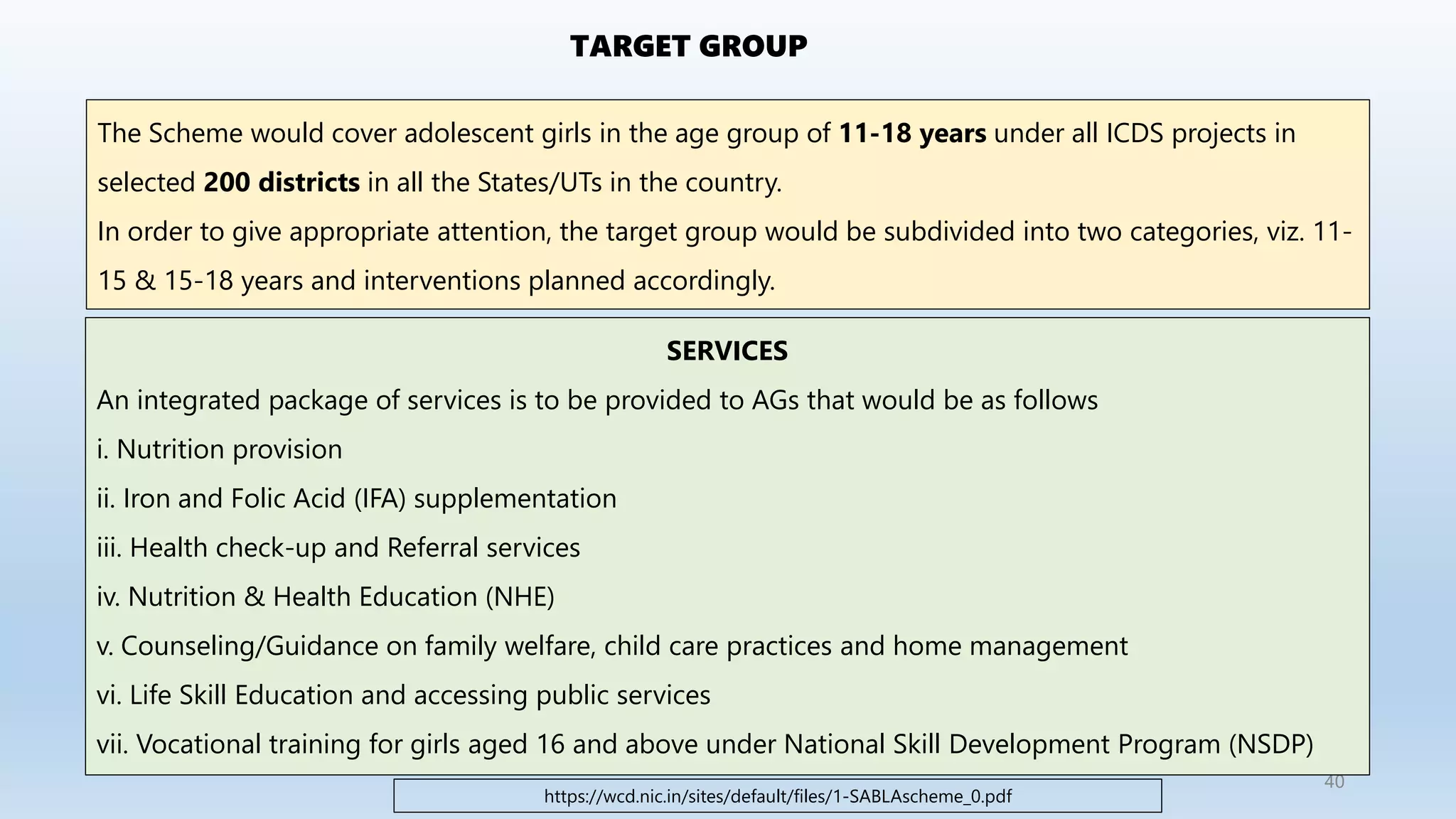 Social welfare programs in India | PPT