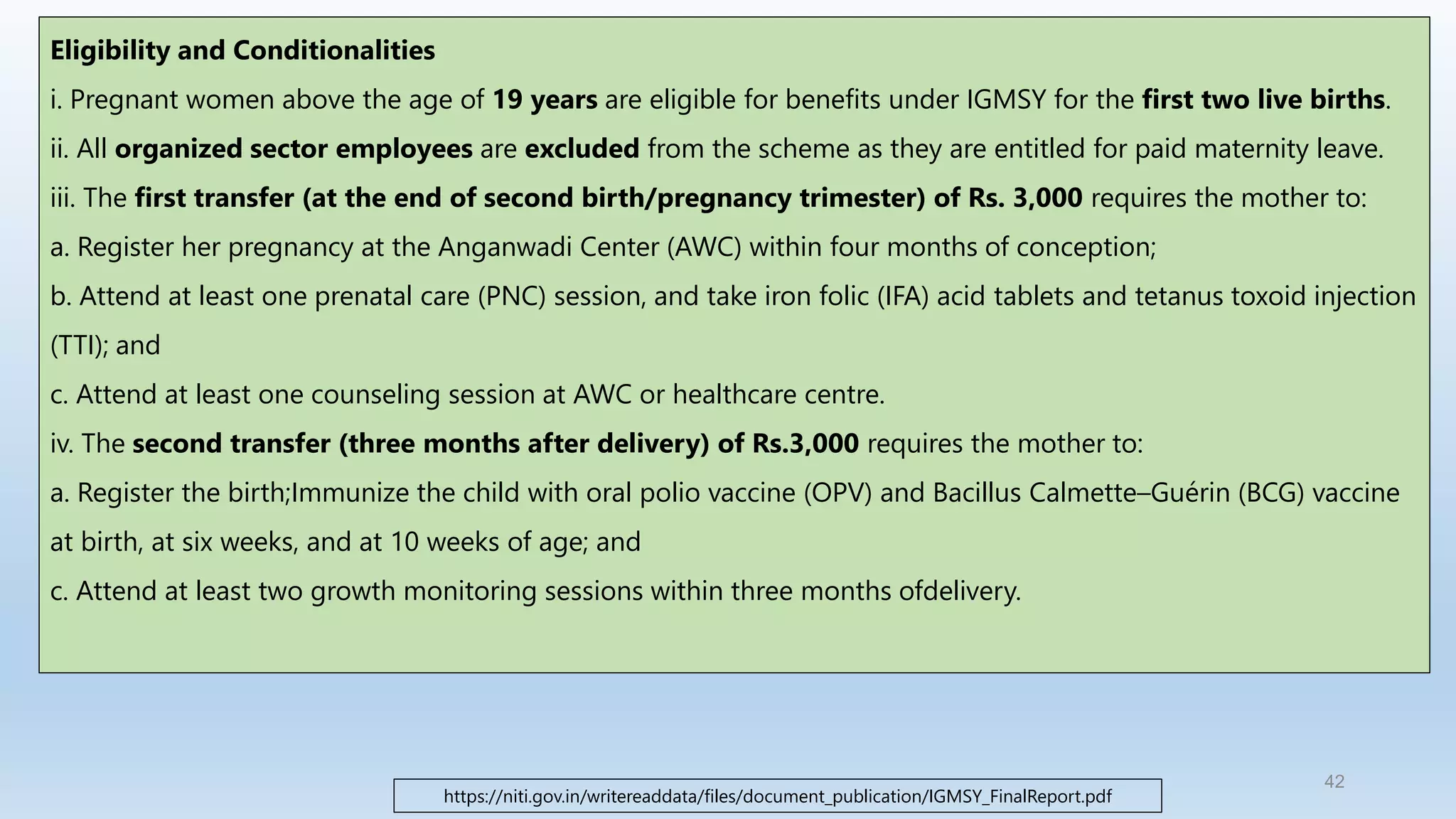 Social welfare programs in India | PPT