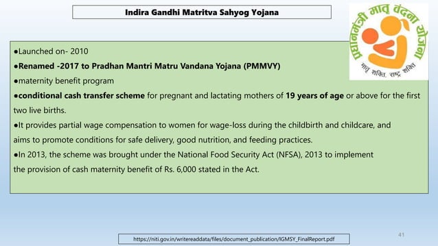 Social welfare programs in India | PPT
