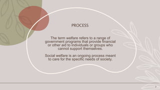 Social Welfare Social Development and Sustainable DEv | PPTX