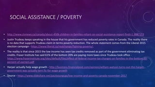 Canada's reforming of Social Welfare Programs | PPTX