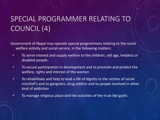 Social welfare act, 2049 | PPTX