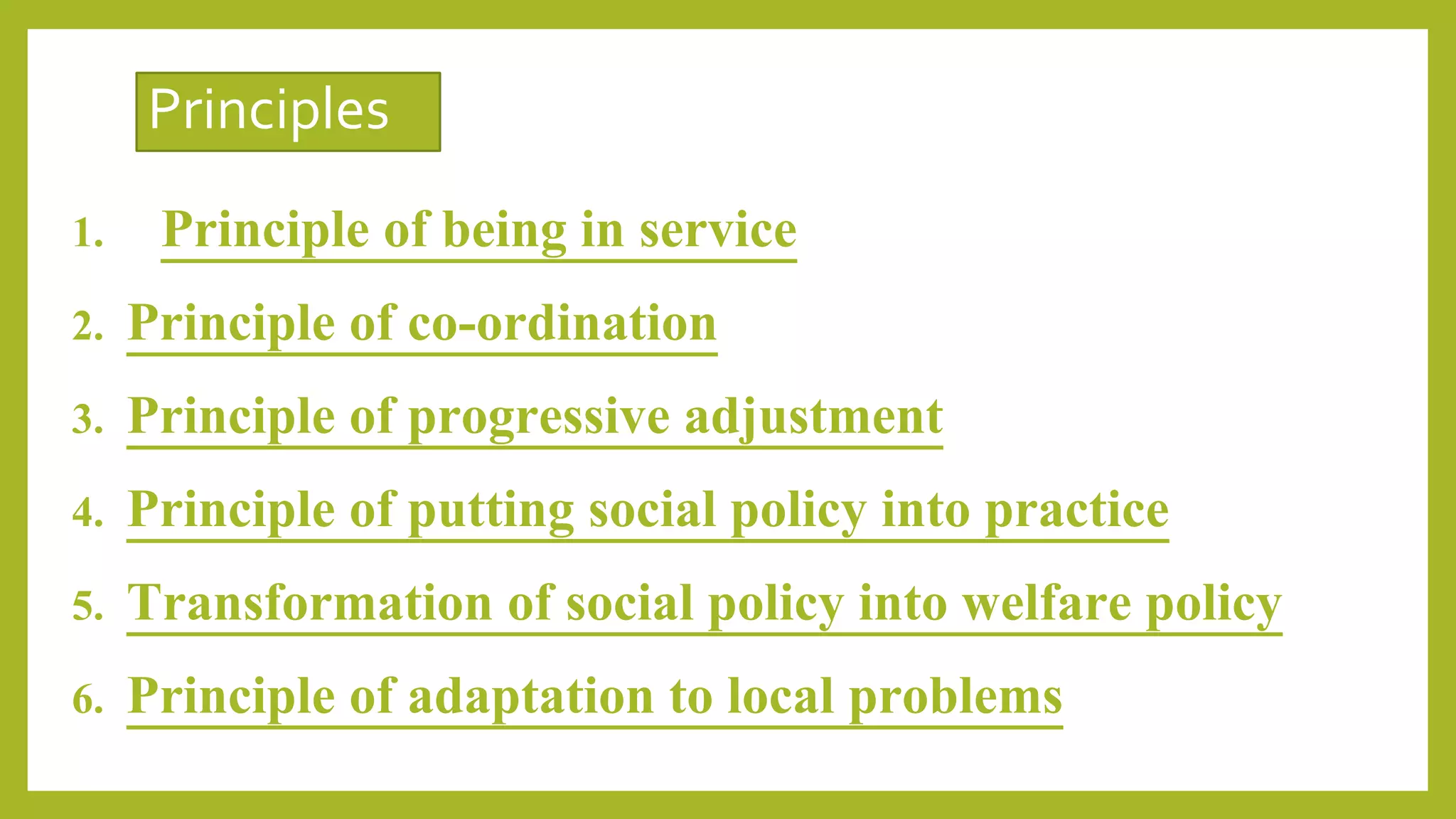 Social welfare administration | PPTX