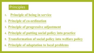 Social welfare administration | PPTX