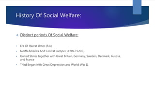 Social welfare for english | PPT