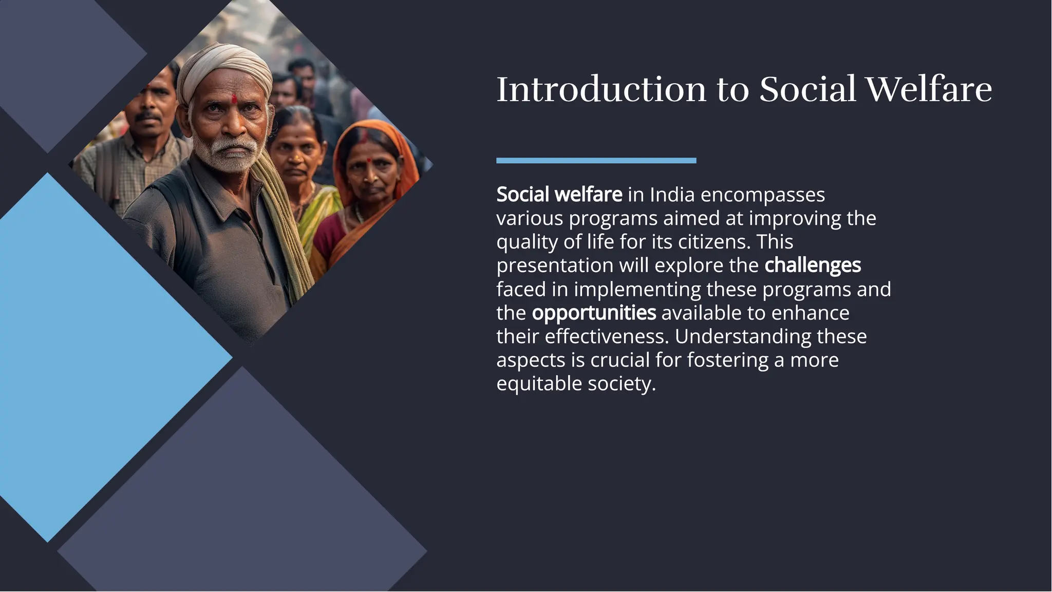 Social welfare in India and it’s challenges | PDF