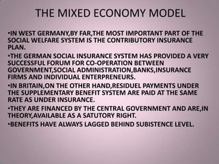 Social welfare models | PPTX