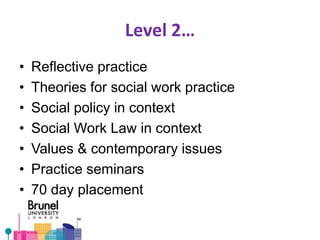 Course Presentation: Social Work | PPTX