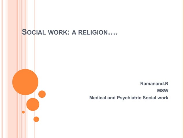 Social work | PPT