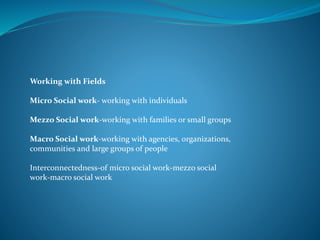 Social work | PPT