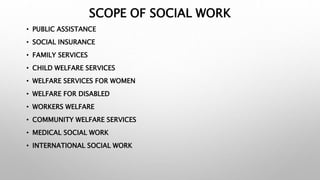 Introduction to Social Work | PPTX