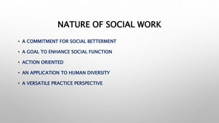 Introduction to Social Work | PPTX