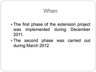 Social work extension | PPTX