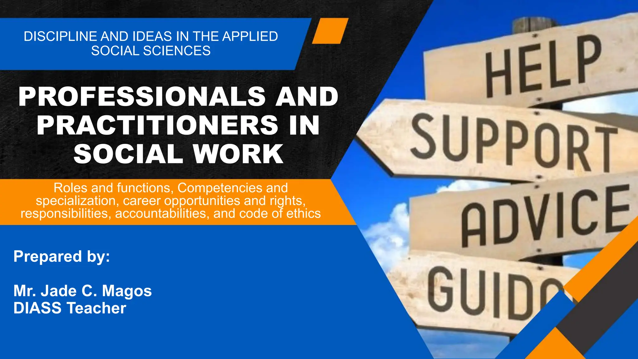 The Discipline of SOCIAL WORK_for 2nd Quarter | PPTX