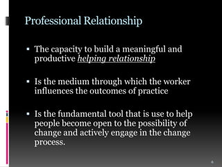 Social work as an art | PPTX