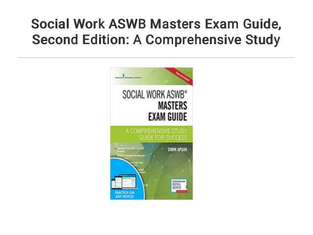 Social Work ASWB Masters Exam Guide... Second Edition: A Comprehensive ...