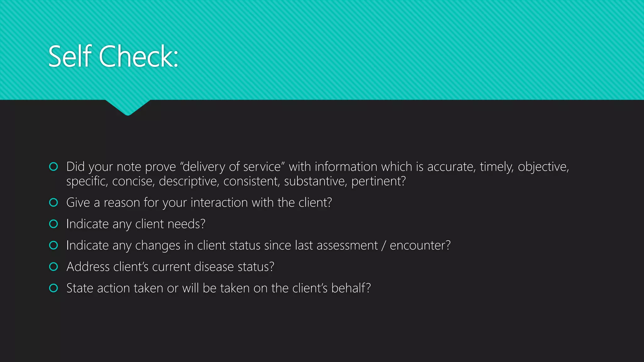 Social work documentation | PPTX