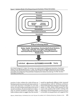 Social Work Early Intervention for Young Children with Developmental ...