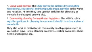 SOCIAL WORKER (MSW). pptx | PPTX