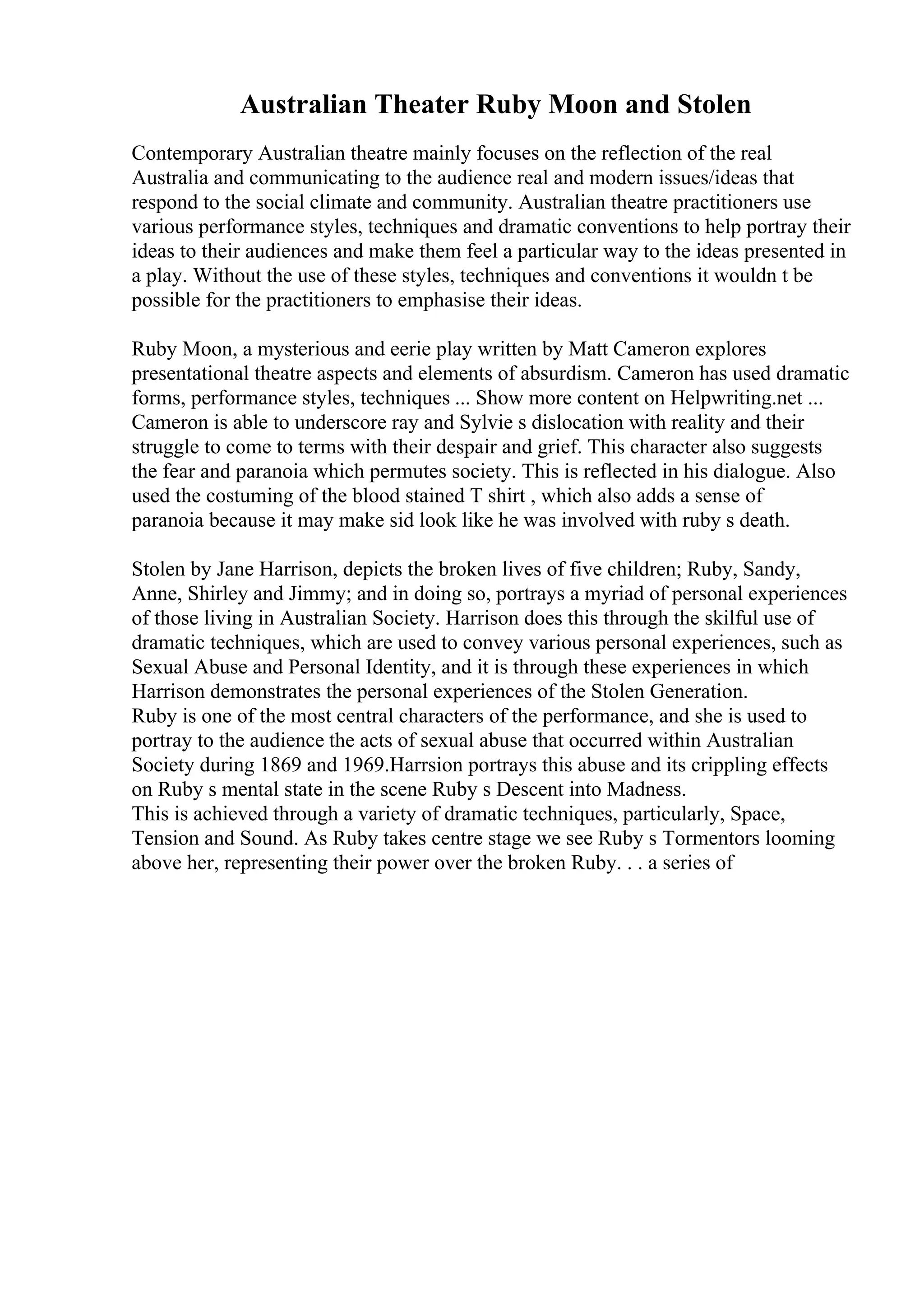 Social Work Essay | PDF