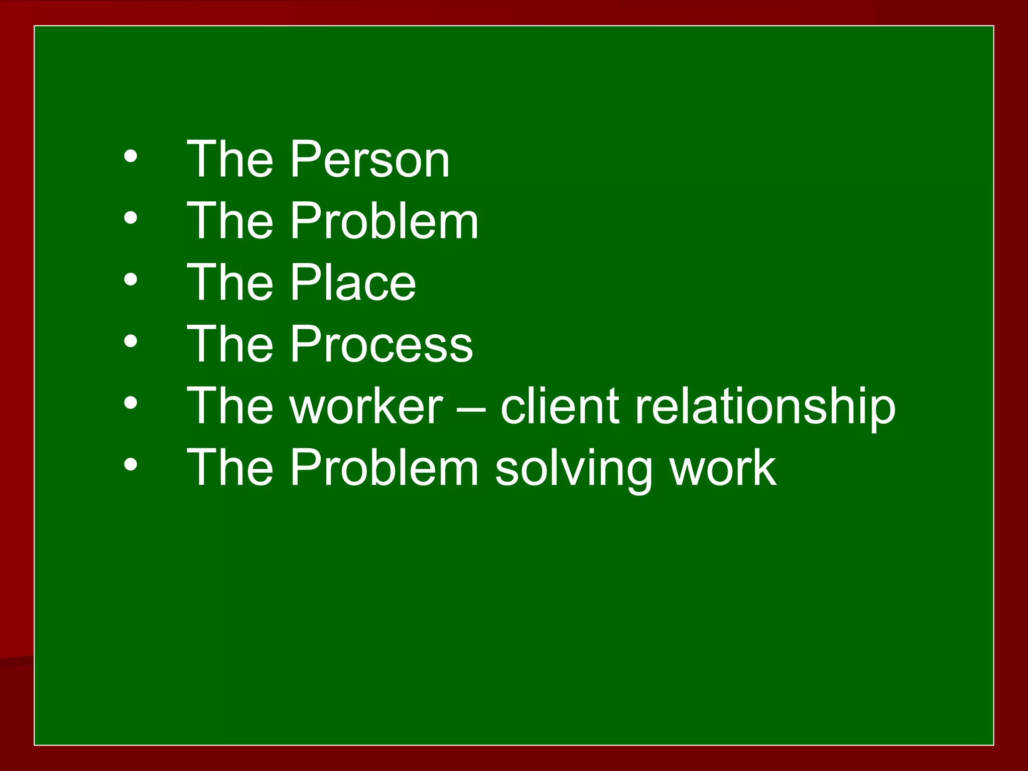 Social work helping models and approaches | PPT